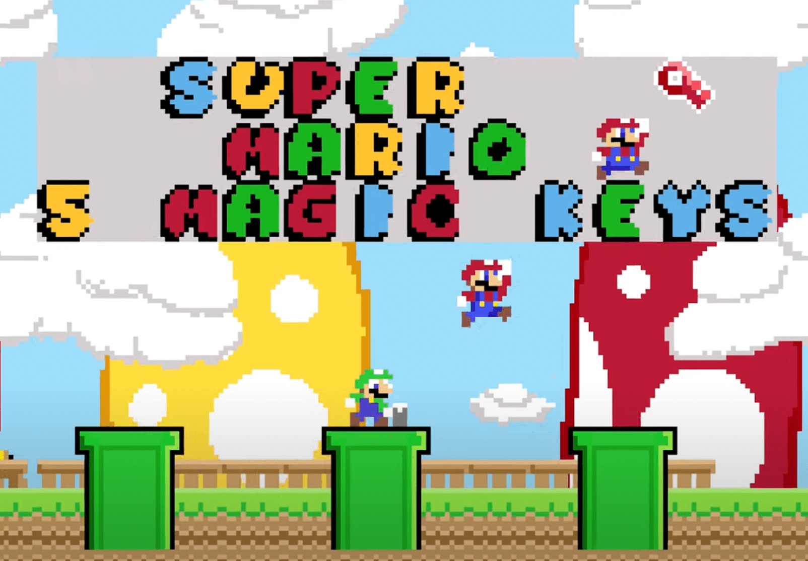 Mario, Sonic, and More Familiar Friends | Bloxels